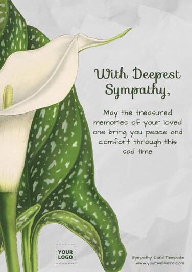 Free Sympathy Cards to Print with Images