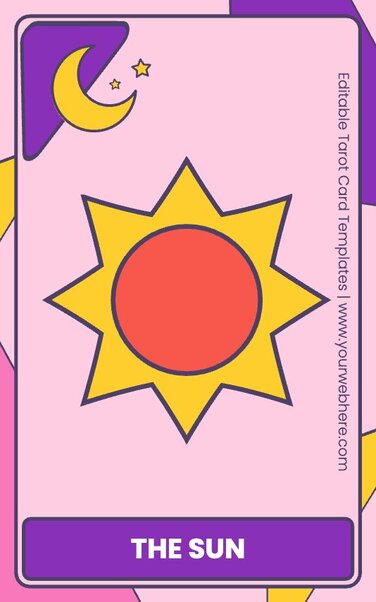 Blank Tarot Card Templates to Print