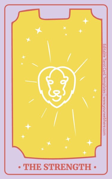 Blank Tarot Card Templates to Print