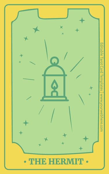 Blank Tarot Card Templates to Print