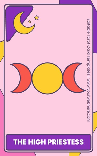 Blank Tarot Card Templates to Print