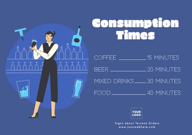 Kitchen Rules Sign Templates to Customize