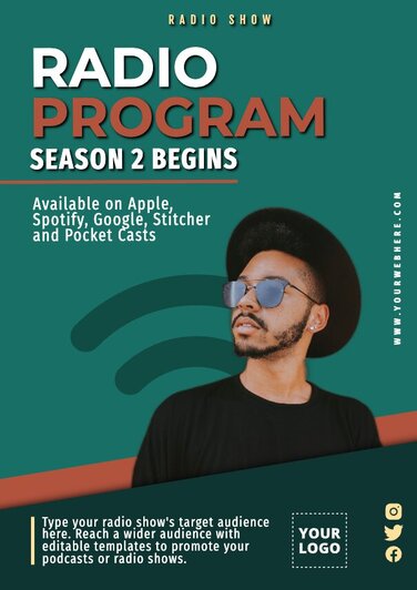 Radio Show Flyer Templates to Customize Online