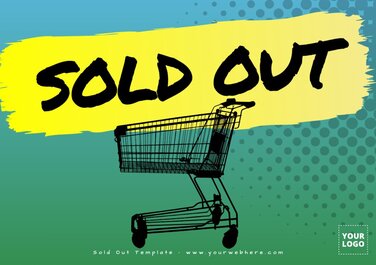 Create Sold Out Sign Images