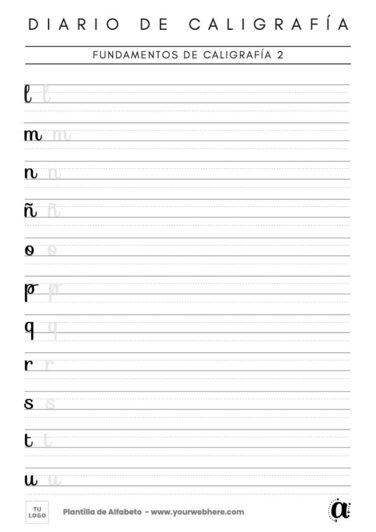 Plantillas de Lettering para descargar online