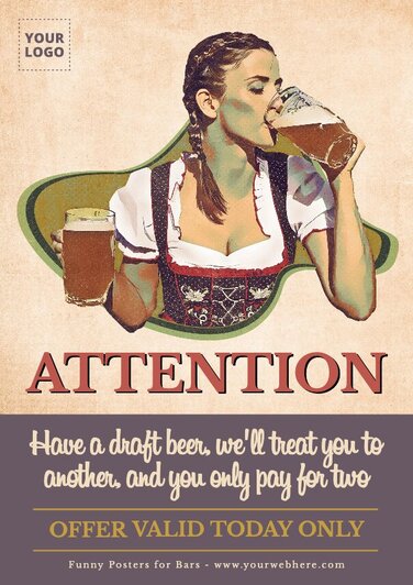 Creative Funny Bar Signs to Customize Online