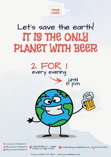 Funny posters and signs for your business