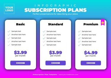 Free Pricing Table Templates to Download