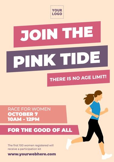 Running Race Flyer Designs