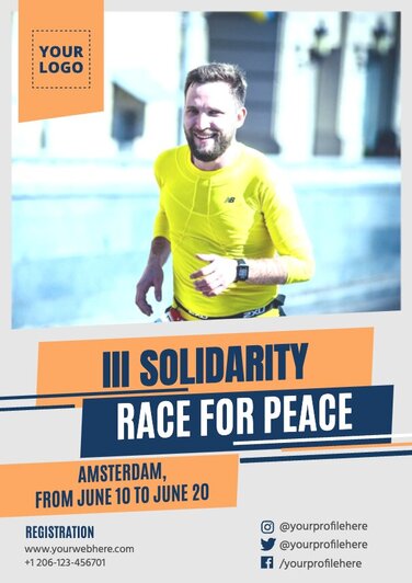 Running Race Flyer Designs