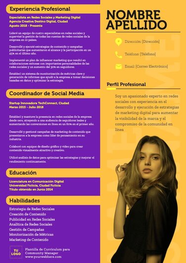 Plantillas gratis de currículum vitae