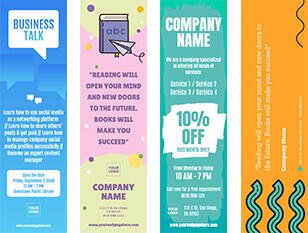 Free bookmark templates online