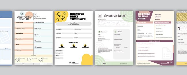 Marketing brief templates to edit online
