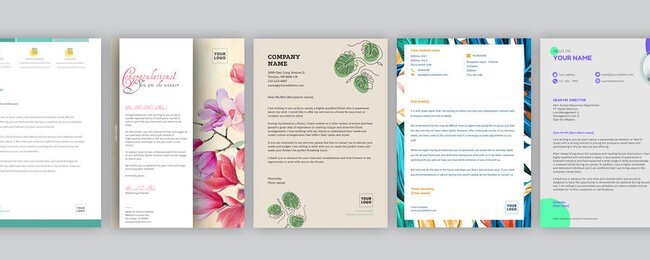 Plantillas de Cartas gratis editables