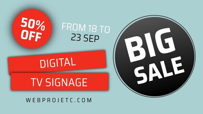 Digital Signage TV Templates