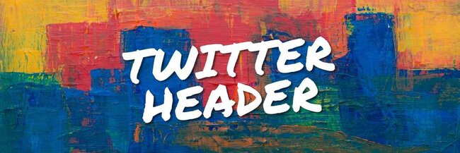 Maak gratis originele Twitter-headers online