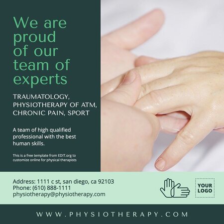 Editable Physical Therapist Templates
