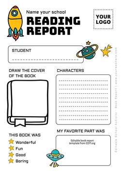 Free Book Report Templates to Customize