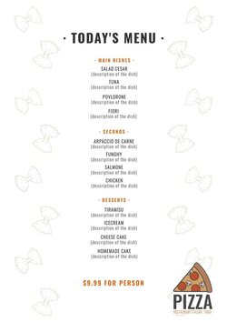 Create restaurant menus online and free