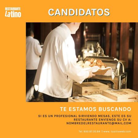 Carteles de Se Busca Personal para imprimir