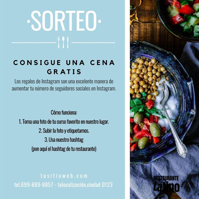 Guia para redes sociais de restaurantes