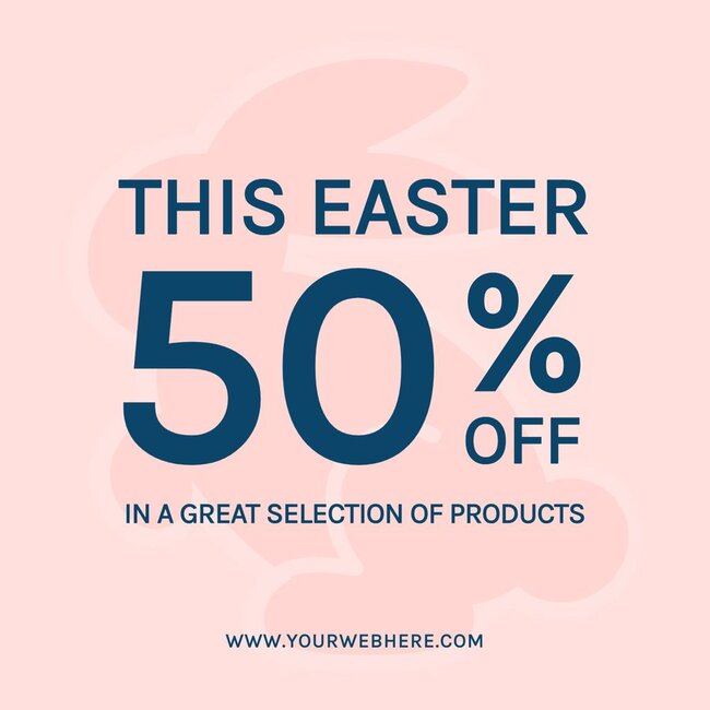 Easter Designs editable online for promotion and sales