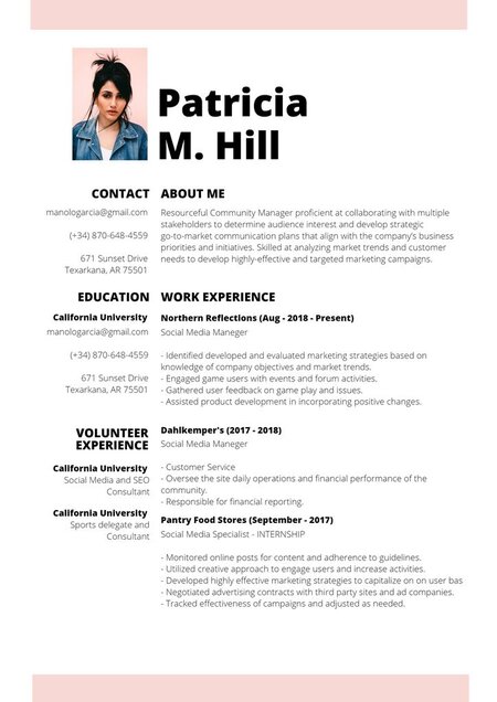 Free Online Resume Maker