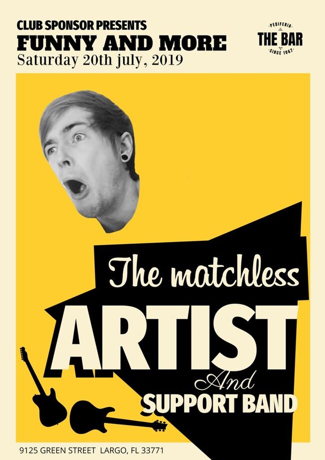 Music concert poster templates