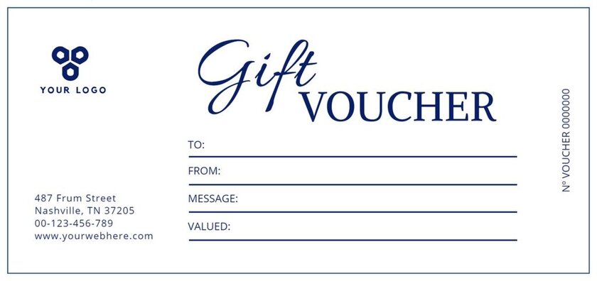 Pala Generalizar Maduro Plantilla Voucher De Regalo Planta Garrapata Sierra