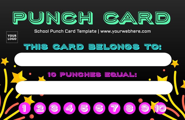 Create Punch & Loyalty Cards for your Business