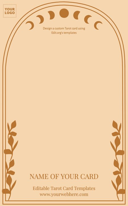 Blank Tarot Card Templates to Print