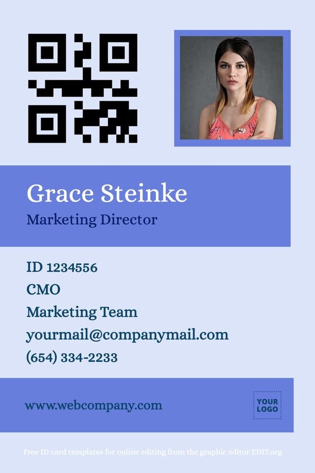 Design custom ID cards online