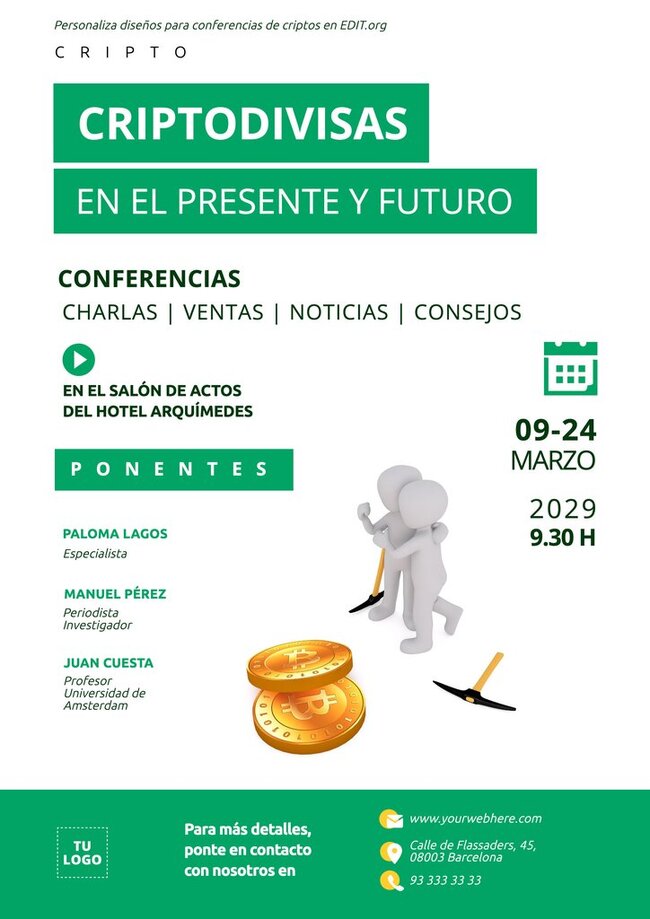 Diseña Banners de Criptomonedas Personalizados