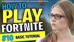 Editable Fortnite Banner and Thumbnail Templates