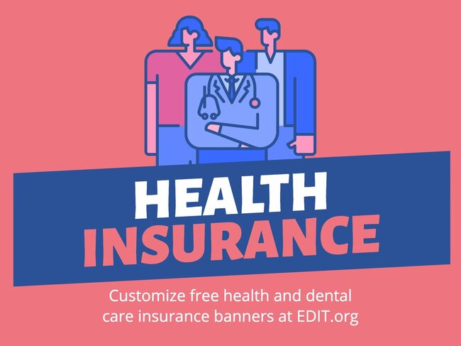 Free Templates for Health Insurance Banners