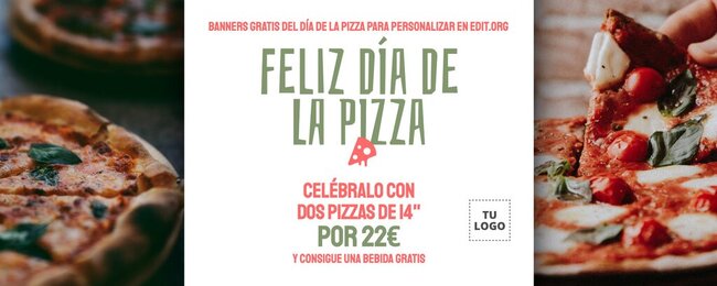 Diseños gratis para el Día Internacional de la Pizza