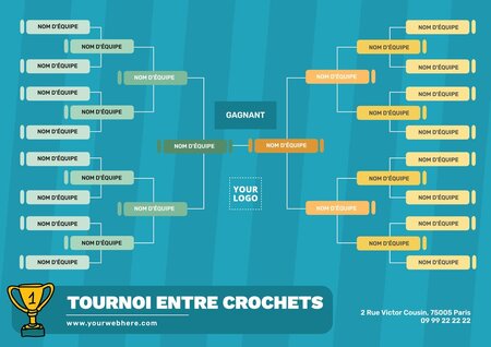 Créateur d'arbre de tournoi en ligne gratuit