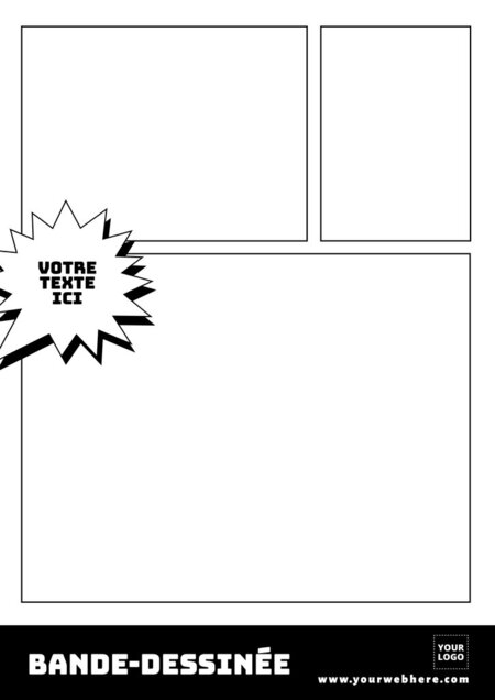 Modèles gratuits de bandes dessinées