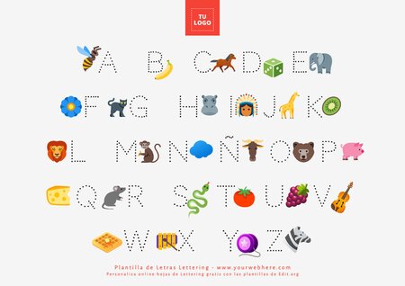 Plantillas de Lettering para descargar online