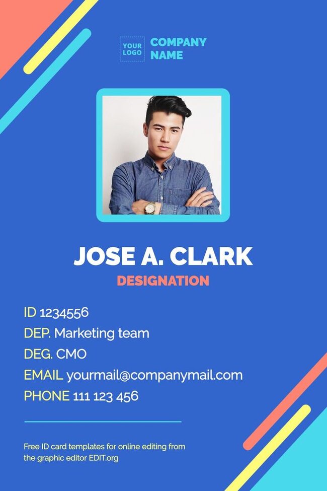 Design custom ID cards online