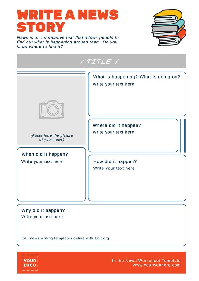 In the News Worksheets for Students