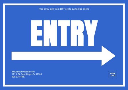 Free sign design for your business