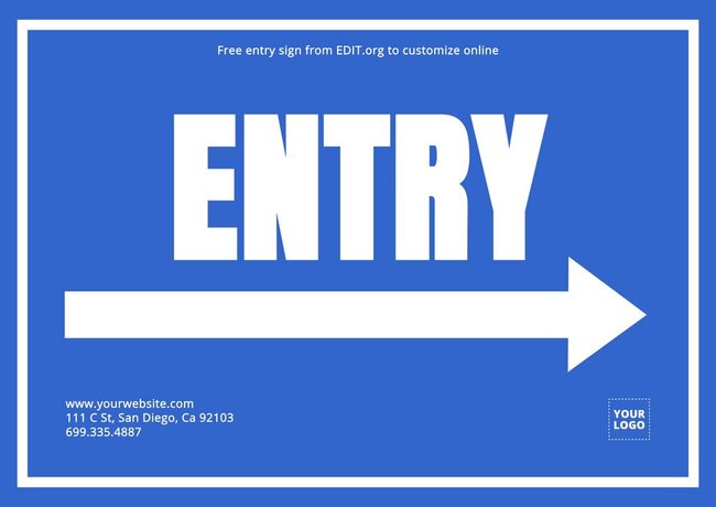 Free sign design for your business