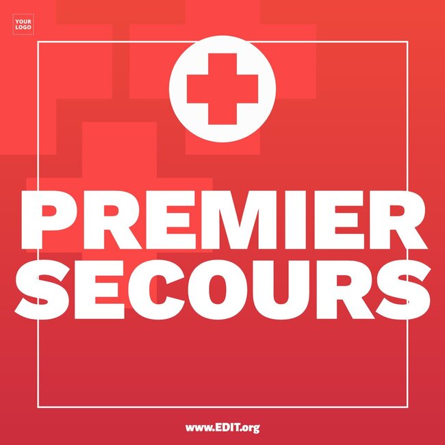 Affiches de premiers secours imprimables à éditer en ligne