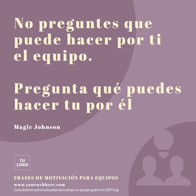 Carteles con frases motivadoras de trabajo en equipo