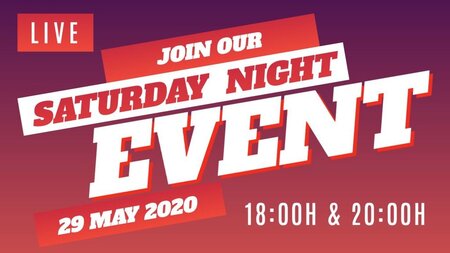 Live event templates for social networks