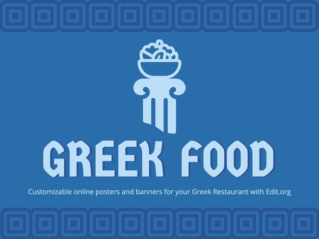 Customize Greek Menu Templates Online