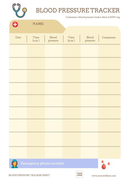 Free tracker templates to customize