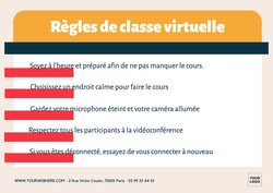 Modèles d'affiches gratuites et personnalisables sur le règlement de classe