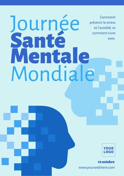 Personnalisez en ligne des affiches imprimables de sensibilisation à la ...